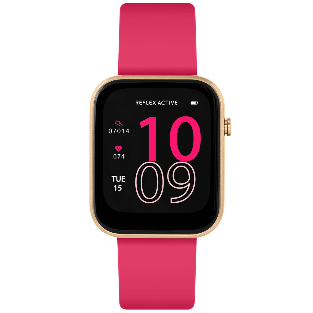 Reflex Active Series 12 Pink Smart Watch RA12-2152 – Zamels