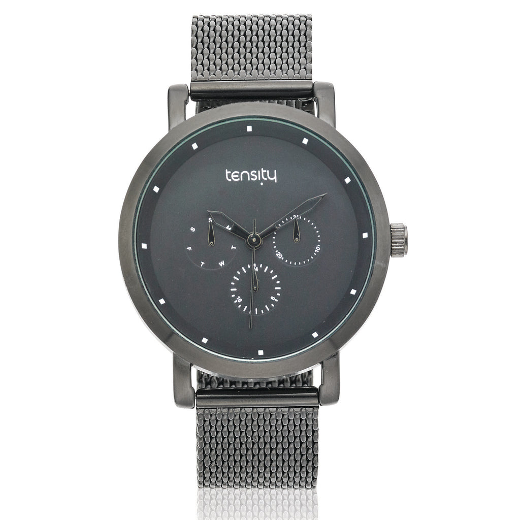 Tensity Day Date Grey Dial Watch – Zamels