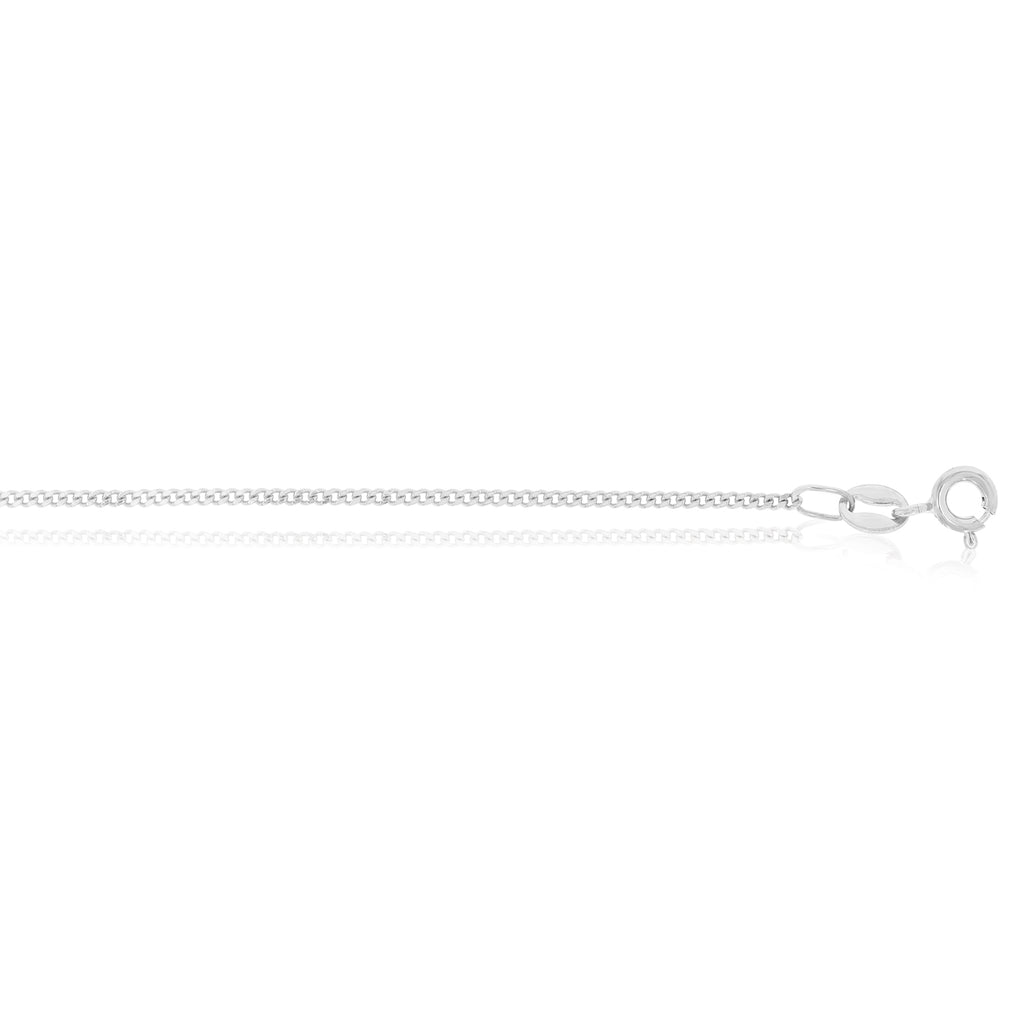 Sterling Silver 45cm Curb Chain – Zamels